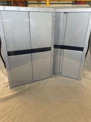 China Rockwool Insulated Aluminium Sandwich Panel 100-200mm Thickness for Industrial Facade Systems for sale