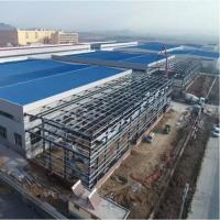 China Prefabricated Steel Warehouse Building Q235-Q420 Wide Span Industrial Storage Shed for sale