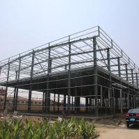 China Prefab Steel Warehouse Building Q235 Q355 Workshop Factory Construction 50 Year Structure for sale