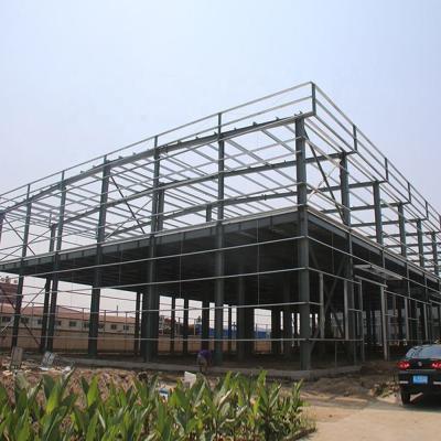 China Prefab Steel Warehouse Building Q235 Q355 Workshop Factory Construction 50 Year Structure for sale