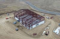 China Prefabricated Steel Warehouse Building Custom Industrial Metal Structure Workshop Hangar 20m Span for sale