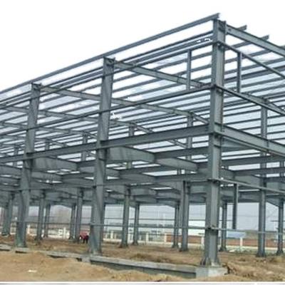 China Prefabricated Steel Warehouse Shed Metal Frame Modular High Quality Low Cost 15-21 Days Delivery for sale