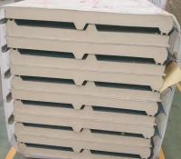 China 50-200mm Polyurethane Foam Sandwich Panels for Cold Room Insulation - 0.11-0.32 W/m²K Thermal Conductivity for sale