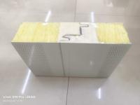China Glasswool Acoustic Soundproof Sandwich Panel - 50-200mm Thickness, 1000mm Width, Grade A Fire Resistance for sale