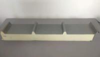 China BAODU RAL Polyurethane Sandwich Panel 1000mm Width 50-200mm Thickness for Cold Room Insulation for sale