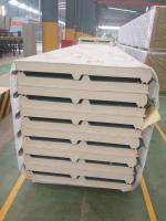 China 150mm Polyurethane Sandwich Panel for Roof & Wall Applications - 38kg/m³ Density, 0.11 W/m²K Thermal Conductivity for sale
