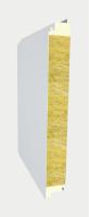 China Rockwool Sandwich Panel 0.4mm Steel 50-200mm Thickness Custom Lengths for sale