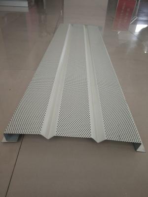 China OEM Perforated Galvanized Sheet Metal 0.5-6mm Thickness with Sound Absorption for Industrial Applications for sale