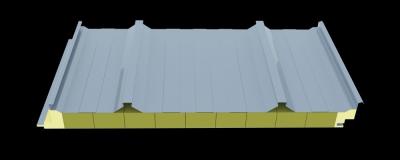 China Customized Rockwool Sandwich Panel Steel Thickness 0.4mm-0.8mm Heat Insulation CE for sale