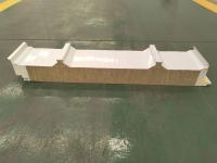 China Waterproof Rockwool Sandwich Panel 50mm For Wall And Roof for sale