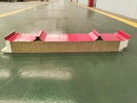 China 150mm Thickness Rockwool Sandwich Panel For Wall Building Warehouse for sale