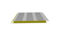 China Prefabricated Insulated Acoustic Sandwich Panel 100mm for Sound Absorption and Thermal Insulation for sale