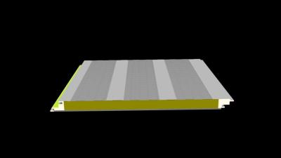 China Acoustic Sandwich Panel 100mm Thickness Soundproof Heat Insulation Prepainted Steel for sale