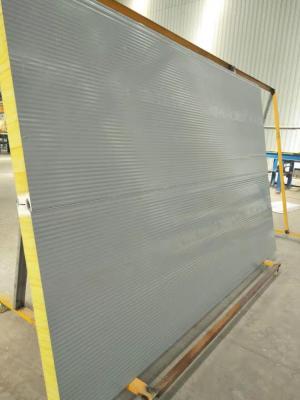 China 50mm Glasswool Sandwich Panel with 0.69 W/m²K Thermal Conductivity for Building Walls and Roofs for sale