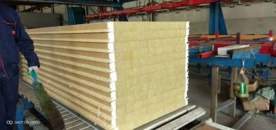 China CE Certified Acoustic Sandwich Panel 80mm 100mm Sound Insulation with 41dB Rating and Fire Resistance for sale