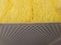 China Fireproof Acoustic Sandwich Panel 50-200mm Thickness with 41dB Sound Insulation and B1 Fire Rating for sale