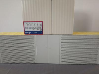 China Fireproof Grade A Acoustic Sandwich Panel 100mm Thickness Moisture Resistance for sale