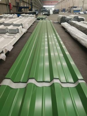 China Pre-Painted Galvalume Steel Roofing Sheets 600-1500mm Width with 40-275g/m² Zinc Coating for sale