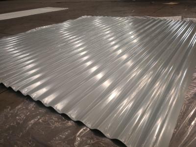 China Zinc Corrugated Profiled Steel Sheet 0.3-3.0mm Thickness with 40-275g/m² RAL Color Coating for Roofing for sale