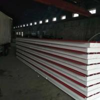 China 100mm EPS Sandwich Panel with 8kg/m³ Density for Industrial Roofs and Walls - 15-30 Year Lifespan for sale