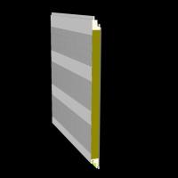 China Prefab Insulated Acoustic Sandwich Panel For Sound Absorption for sale
