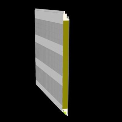 China Prefab Insulated Acoustic Sandwich Panel For Sound Absorption for sale
