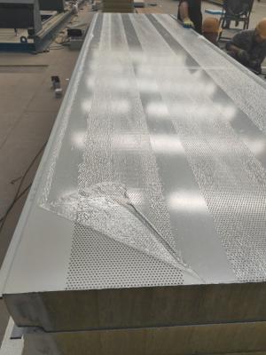 China BAODU Acoustic Sandwich Panel 50-200mm Thickness with 41dB Sound Insulation for Building Construction for sale