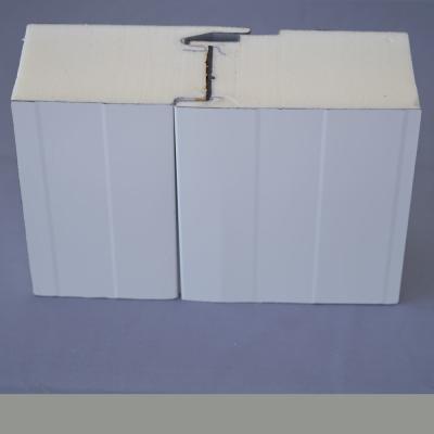 China Polyurethane Sandwich Panel 50-200mm Thickness 1000mm Width with CE Certification for Roof and Wall Insulation for sale