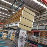 China BAODU 150mm Rockwool Acoustic Sandwich Panel A2 Fireproof Sound Insulation for sale