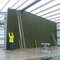 China Waterproof EPS Sandwich Panel 75mm Lightweight Insulated Wall Panel for sale
