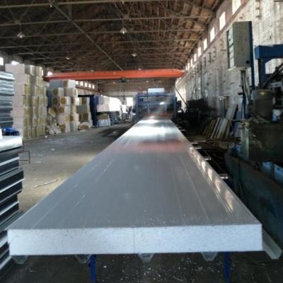 China EPS Sandwich Panel 150mm Width Waterproof Construction Material with 11.8m Length and 8kg/m³ Density for sale