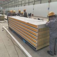 China Acoustic Sandwich Panel 100mm Thickness Steel 0.4-0.8mm Sound Insulation for sale