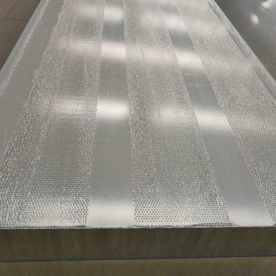 China Acoustic Sandwich Panel 200mm Sound Insulation Rockwool Core Steel Panel 0.4-0.8mm for sale