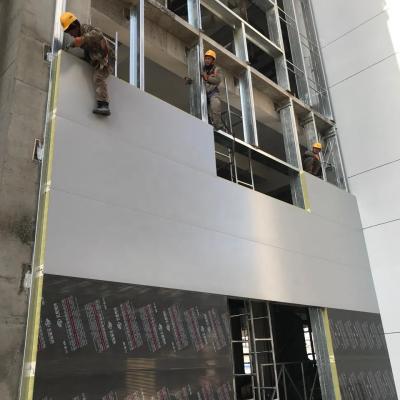 China 1000mm Width CE Certified Rockwool Sandwich Panel for Construction Insulation 50-200mm for sale