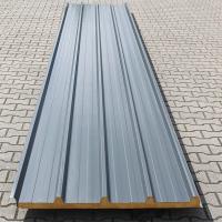 China Waterproof Rockwool Sandwich Panel 1000mm Width for sale