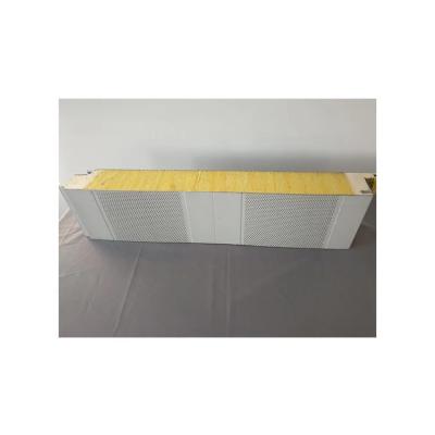 China Customized Length 80mm Glasswool Sandwich Panel Thermal Insulation for sale