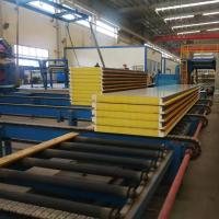 China BAODU CE Certified Glasswool Sandwich Panel 50-200mm Thickness 1000mm Width for sale