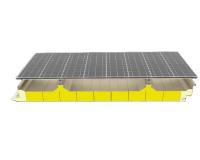 China CE Certified Rockwool Sandwich Panel 90-150kg/m3 Density Steel 0.4mm-0.8mm RAL Color for sale