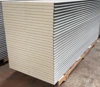 China 50mm-200mm Polyurethane Sandwich Wall Roof Panels with 40-42kg/m³ Density and 0.4-0.8mm Steel Thickness for Thermal Insulation for sale