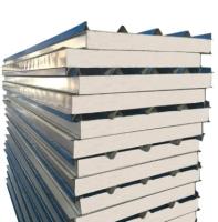 China EPS Foam Sandwich Panel 50-200mm Insulated Roof Wall Cladding Partition for sale