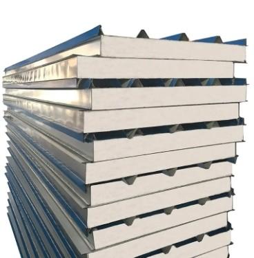China EPS Foam Sandwich Panel 50-200mm Insulated Roof Wall Cladding Partition for sale