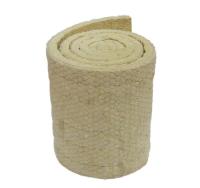 China 50mm Wire Mesh Stone Wool Roll - Class A1 Fire Rated Mineral Wool Insulation with ≤0.044 W/mK Thermal Conductivity for sale