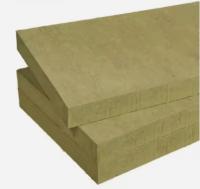 China BAODU Rock Wool Board 60-200 kg/m³ Mineral Wool Insulation - 25-150mm Thickness, 1.2x0.6m & 2.5x1.2m Sizes for sale