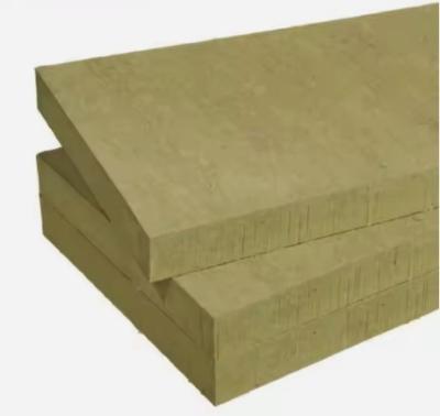 China BAODU Rock Wool Board 60-200 kg/m³ Mineral Wool Insulation - 25-150mm Thickness, 1.2x0.6m & 2.5x1.2m Sizes for sale
