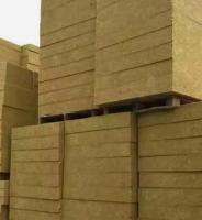 China BAODU Basalt Rock Wool Board 0.036-0.039 W/mk Thermal Conductivity 350-650°C Service Temperature for Sandwich Panel Insulation for sale