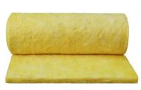 China 100mm Glass Wool Insulation Roll with 0.034-0.062 W/mK Thermal Conductivity and Grade A Fire Rating for sale