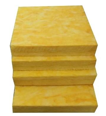China Rigid Glass Wool Insulation Board 32-48 kg/m³ Density with 0.033-0.037 W/m·K Thermal Conductivity for HVAC Systems for sale