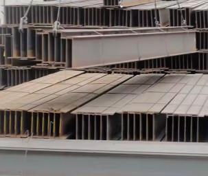 China Hot Rolled Steel Support Beam 100-900mm Size Range with Fire Resistance for Construction Applications for sale