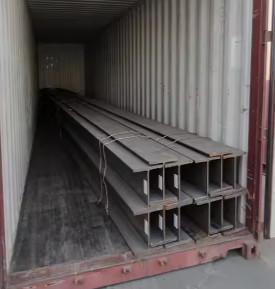 China Custom Stainless Steel I Beam 100-630mm Height with 4.5-17mm Web Thickness for Structural Construction for sale