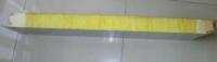 China Fireproof Glass Wool Sandwich Panel 64kg/m3 Density Thermal Insulation Soundproof Building Material for sale